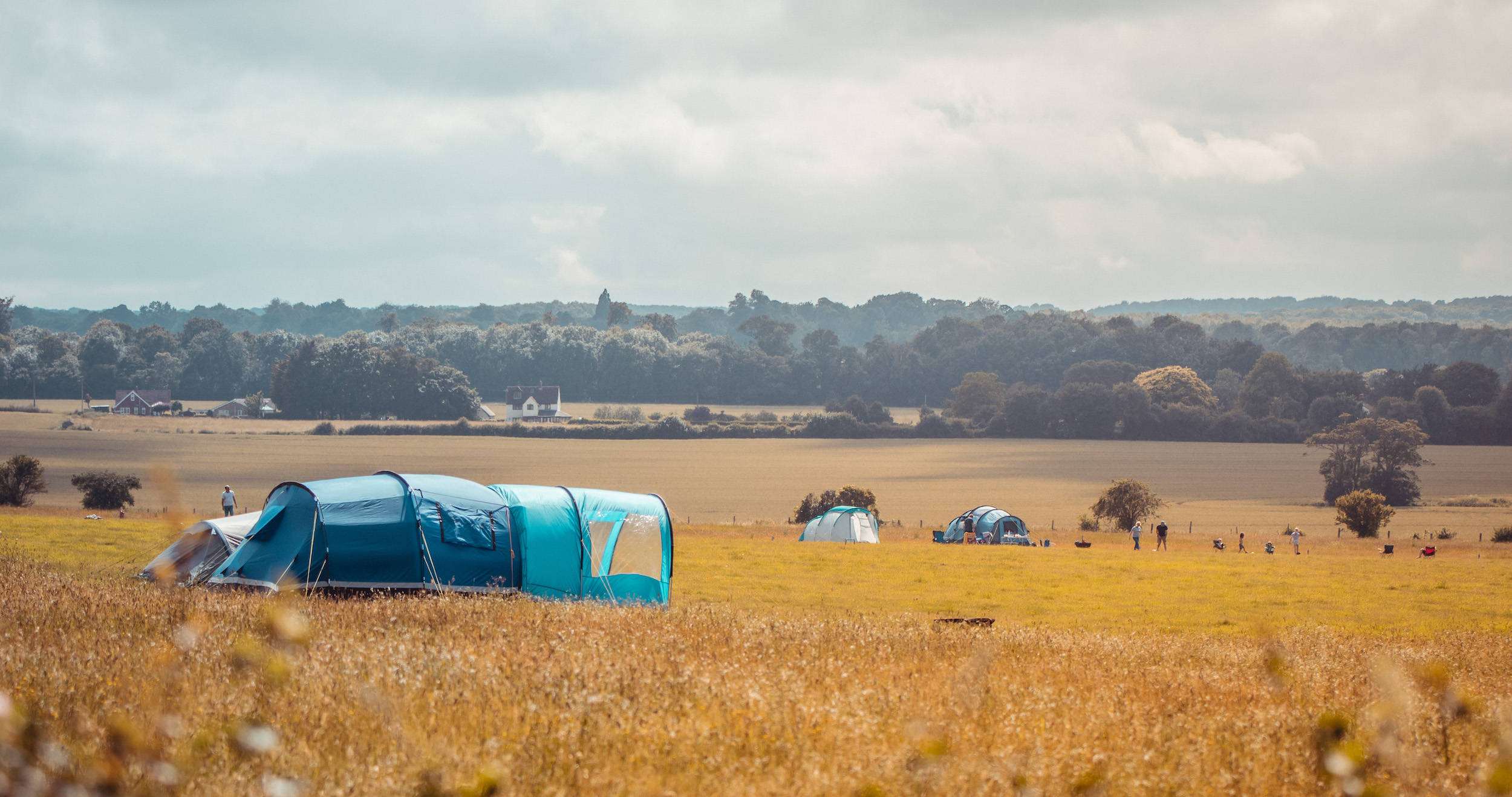 Seaside Camping, Sandwich Bay | Embers Camping Kent